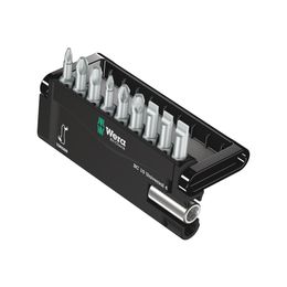 Wera 10-teiliges Bitsortiment inklusive Universalhalter (05056159001)