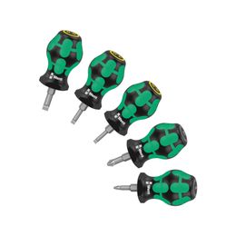 Wera Stubby Set 2 Schraubendrehersatz, 5-teilig (05008871001)