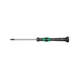 Wera 2055 PZ Elektroniker-Kreuzschlitzschraubendreher, PZ 1 x 80 mm (05118032001)