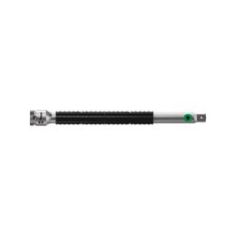 Wera 05003539001 Zyklop-Verl&auml;ngerung &ldquo;flexible-lock&rdquo; aus Chrom-Vanadium-Stahl mit Schnelldrehh&uuml;lse und Kugelfangrille, lang, Antrieb 1/4, L&auml;nge 150 mm Wera 05003539001 (05003531001)