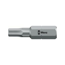 Wera 840/1 Z Sechskant-Bits, SW (metrisch) 2,5 mm, L&auml;nge 25 mm (05056310001)
