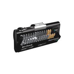 Wera BC BR 30 Universal + 8001 A &frac14; Zoll SB, Set inklusive Bit-Halter, Bit-Ratsche und 28 Bits (05073640001)