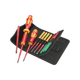 Wera VDE Drehmomentschraubendreher-Satz, Kraftform Kompakt VDE 16 Torque 1,2-3,0 Nm extra slim 1 Tool Finder, 16-teilig (05006609001)