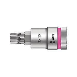 Wera 8767 C HF TORX Zyklop Bitnuss mit 1/2"-Antrieb mit Haltefunktion, TX 55 x 60 mm (05003837001)