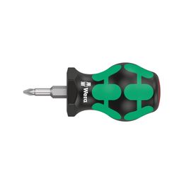 Wera 350 PH Kreuzschlitz Stubby/Vergaserschraubendreher, PH 1 x 25 mm (05008850001)