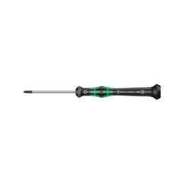 Wera 2055 PZ Elektroniker-Kreuzschlitzschraubendreher, PZ 0 x 60 mm (05118030001)