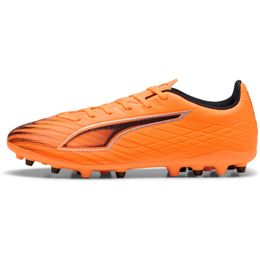 Puma Ultra 6 Play Mg Fu&szlig;ballschuhe Herren - orange - Gr. 43