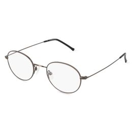 Fielmann BD 350 PANTO CL Brille Unisex | Fassung: Vollrand, Panto, Gun Dunkel