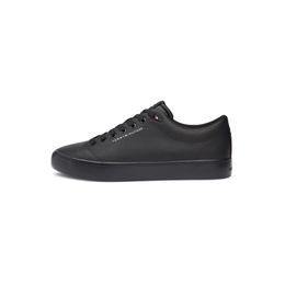 Tommy Hilfiger Sneaker 'ESS' Herren Gr&ouml;&szlig;e 47 schwarz / wei&szlig;