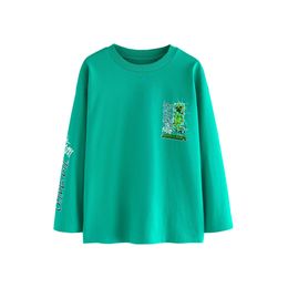 next Shirt Jungen Gr&ouml;&szlig;e 116 t&uuml;rkis / smaragd / neongr&uuml;n / schwarz / wei&szlig;
