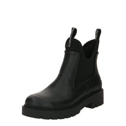 Calvin Klein Gummistiefel Damen Gr&ouml;&szlig;e 39 schwarz / wei&szlig; Winterschuhe