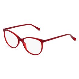Fielmann ABC 070 CL Brille Damen | Fassung: Vollrand, Butterfly, Rot