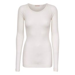 Seamless Basic Shirt 'Jade' Damen Gr&ouml;&szlig;e XS/XL offwhite