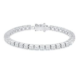 Elli Armb&auml;nder - Armband Tennisarmband Trend Zirkonia Kristalle 925 - Gr. 17 CM - in Silber - f&uuml;r Damen