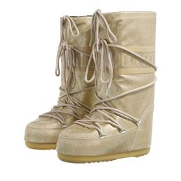 Moon Boot Moonboot Stiefel & Boots - Mb Icon Glitter - Gr. 42_44 - in Gold - f&uuml;r Damen