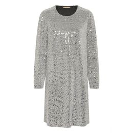 Culture Kleid ' CUbia Tamera ' Damen Gr&ouml;&szlig;e 40 silber Sommerkleid