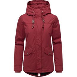 Ragwear Winter Jacket 'Parkker' female size XXL Wine red