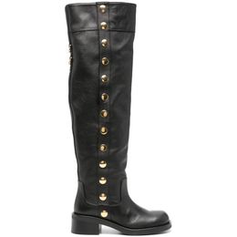 Moschino Stiefel - Boots Black - Gr. 37 (EU) - in Schwarz - f&uuml;r Damen