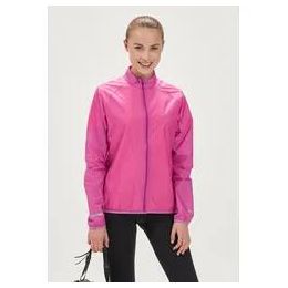 Softshelljacke Endurance "IMMIE W Packable", Damen, Gr. 42, pink (fuchsia), 100% Nylon, unifarben, normal, Rundhals, Jacken Softshelljacke, extra leicht mit kleinem Packma&szlig;