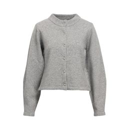 Object Knit Cardigan female size L mottled grey
