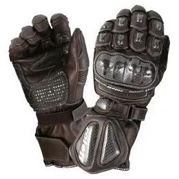 Roleff Racewear Motorradhandschuhe ROLEFF "RO 67" Gr. L, schwarz, Handschuhe, L, Obermaterial: 90% Rindsleder, 10% Nylon. Innenfutter: 100% Polyester, winddicht, wasserdicht