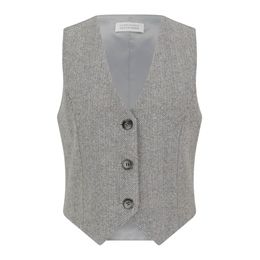 Guido Maria Kretschmer Women Weste 'Loretta' Damen Gr&ouml;&szlig;e M braun / grau