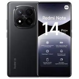 Xiaomi Smartphone "Redmi Note 14 Pro+ 5G", schwarz, 256 GB, Mobiltelefone