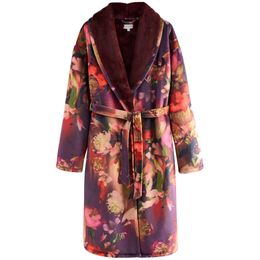 B By Ted Baker Bademantel Damen Gr&ouml;&szlig;e 4XL/5XL beige / brombeer / rot