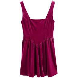 next Kleid Damen Gr&ouml;&szlig;e 38 dunkelpink Winterkleid