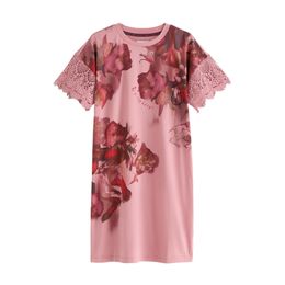 B By Ted Baker Nachthemd Damen Gr&ouml;&szlig;e XXL rostbraun / rosa / magenta / rot