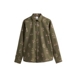 next Hemd 'Kew Garden' Herren Gr&ouml;&szlig;e 4XL beige / dunkelbeige / khaki