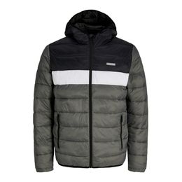 Jack & Jones Jack & Jones Jacke 'VINCENT' Herren Gr&ouml;&szlig;e XXL grau / schwarz / wei&szlig;