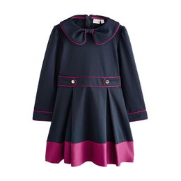 Baker By Ted Baker Kleid M&auml;dchen Gr&ouml;&szlig;e 86 navy / neonlila