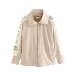 B By Ted Baker Sweatjacke Damen Gr&ouml;&szlig;e M ecru / sand