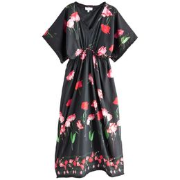 B By Ted Baker Strandkleid Damen Gr&ouml;&szlig;e 40 gr&uuml;n / rot / schwarz / wei&szlig;