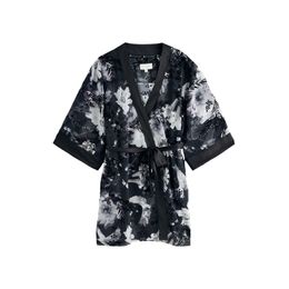 B By Ted Baker Morgenmantel Damen Gr&ouml;&szlig;e XXL/XXXL hellgrau / dunkelgrau / schwarz / wei&szlig;