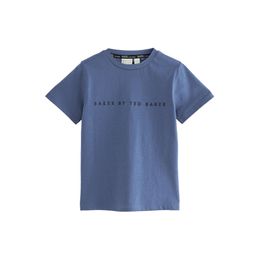 Baker By Ted Baker T-Shirt Jungen Gr&ouml;&szlig;e 92 blau / schwarz