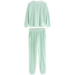 B By Ted Baker Pyjama Damen Gr&ouml;&szlig;e L hellbeige / mint Winterkleid