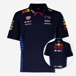 Castore Dunkelblaues Red Bull Racing Poloshirt