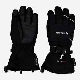 Reusch Schwarze Handschuhe mit Logo-Details