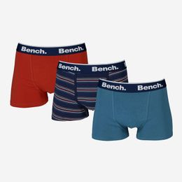 Bench 3er-Pack mehrfarbige Boxershorts