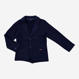 Blue Seven Dunkelblauer Blazer aus Jersey mit Fleece-Futter
