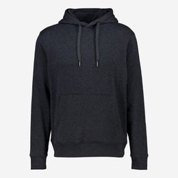 Calvin Klein Dunkelgrauer Kapuzenpullover mit Fleece-Futter