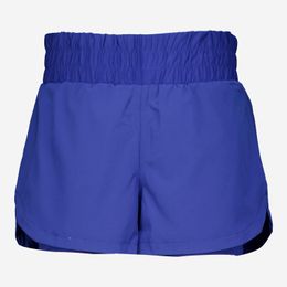 Blaue Sport-Shorts mit Innenshorts
