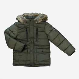 MINOTI Dunkelgrüne Jacke mit Kapuze