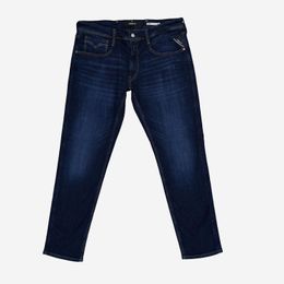 Replay Dunkelblaue Slim Fit Anbass Jeans