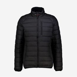 Schwarze Steppjacke