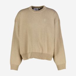 Beigefarbener Pullover
