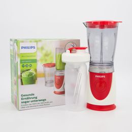 Philips Weiß-roter Mini-Standmixer