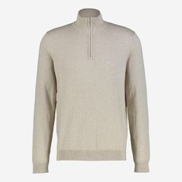 Clean Cut Copenhagen Cremefarbener Claude Pullover mit Reißverschluss